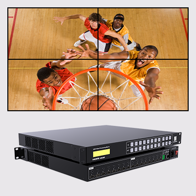 video wall processing matrix